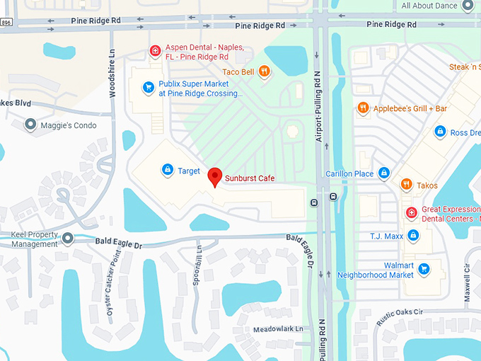 16. sunburst cafe map