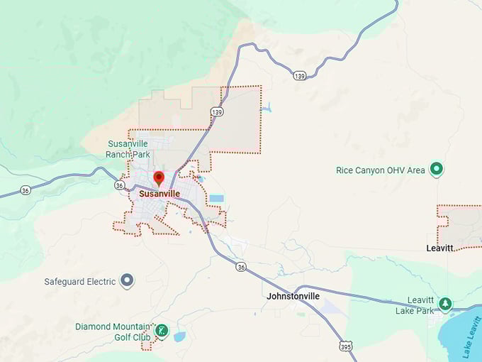 16. susanville map