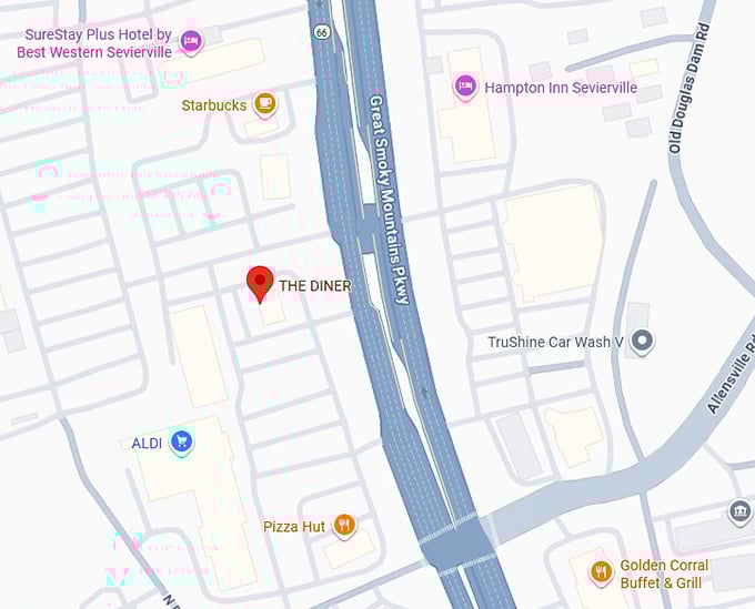 16. the diner map
