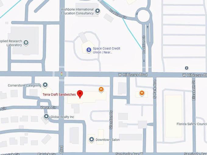 16. terra craft sandwiches map