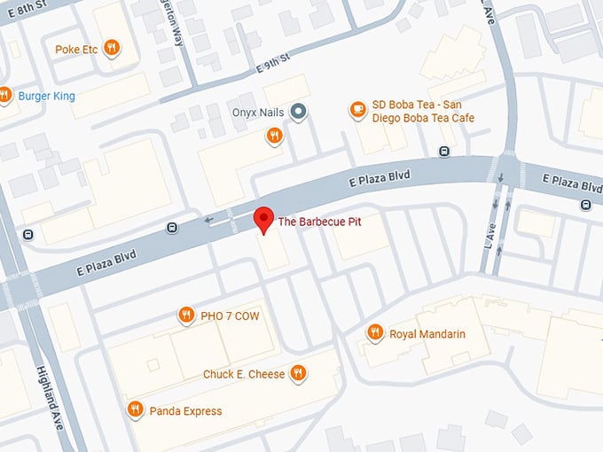 16. the barbecue pit map