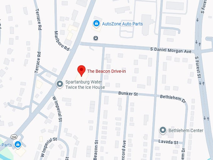 16. the beacon drive-in map