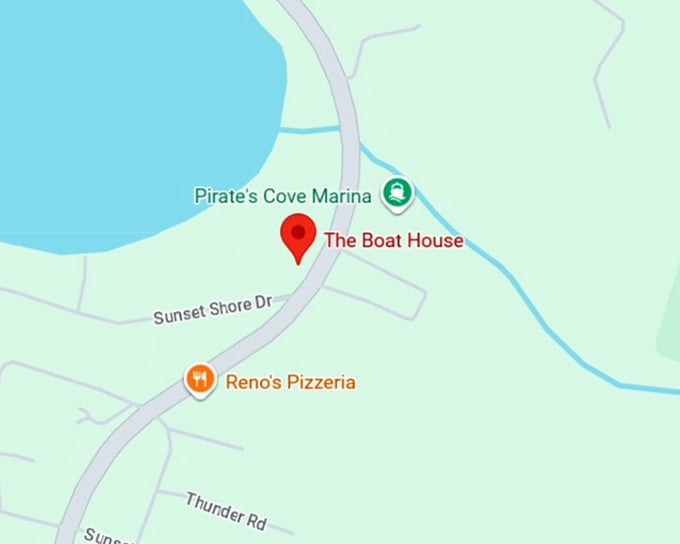 the boat house map