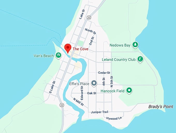 16. the cove map