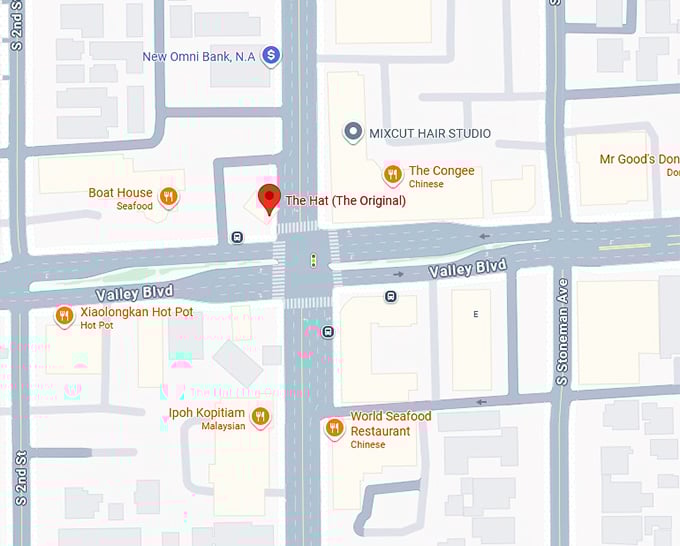 16. the hat (the original) map