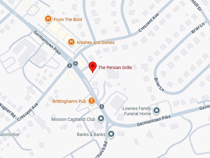 16. the persian grille map