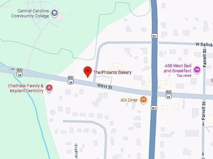 16. the phoenix bakery map