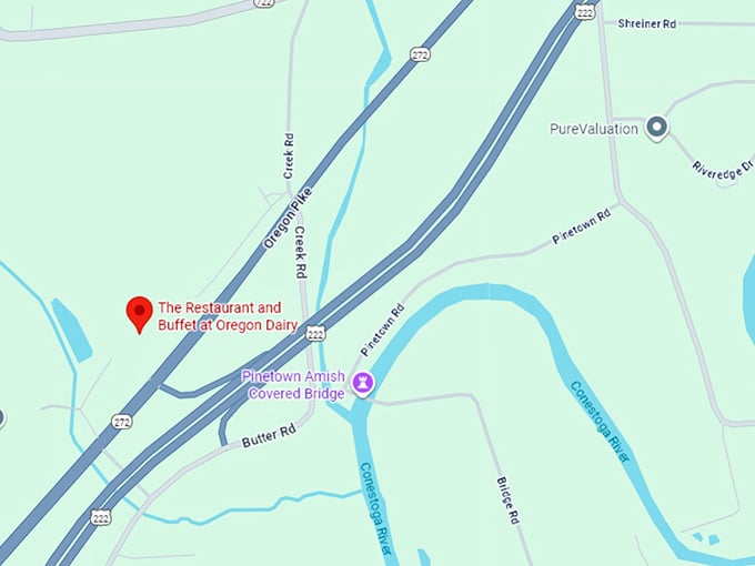 16. the restaurant and buffet at oregon dairy map