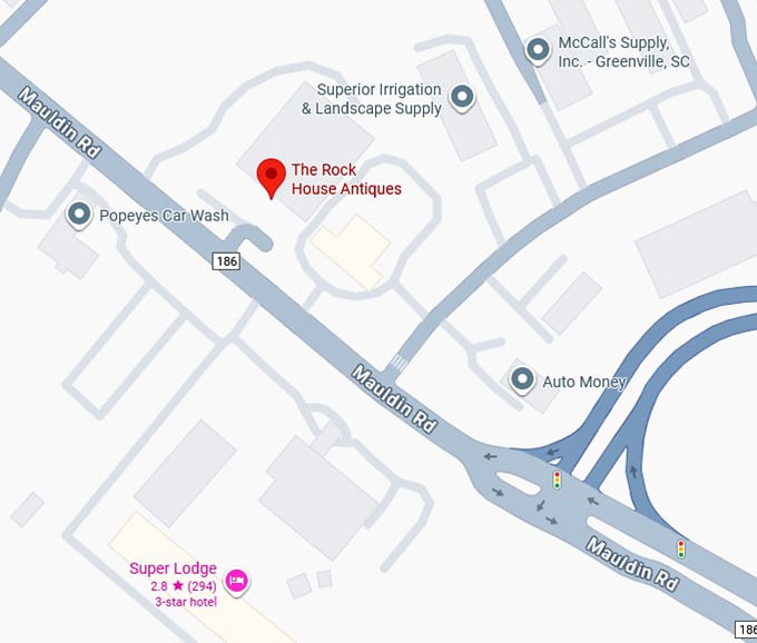 16. the rock house antiques map