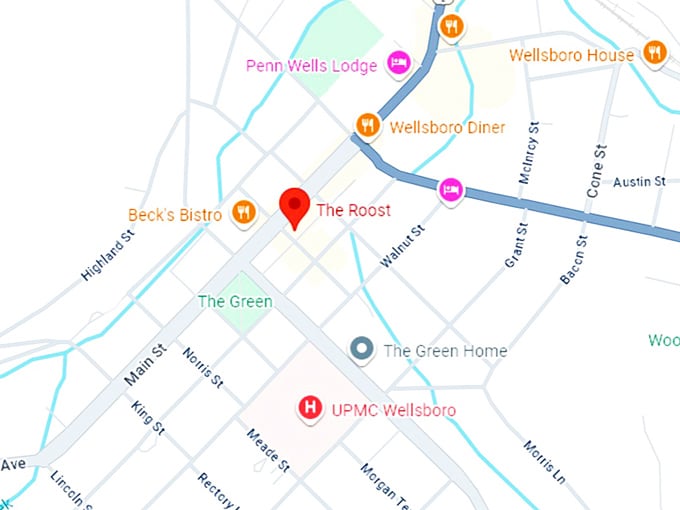 16. the roost map