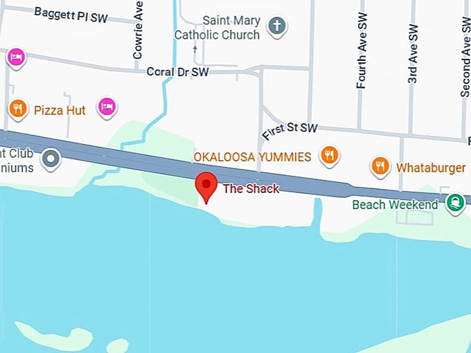 16. the shack map