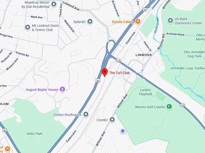16. the turf club map