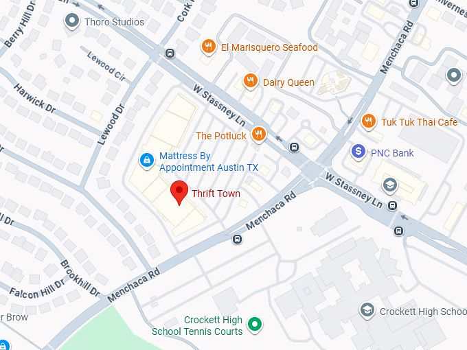 16. thrift town map