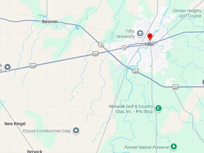 16. tiffin map