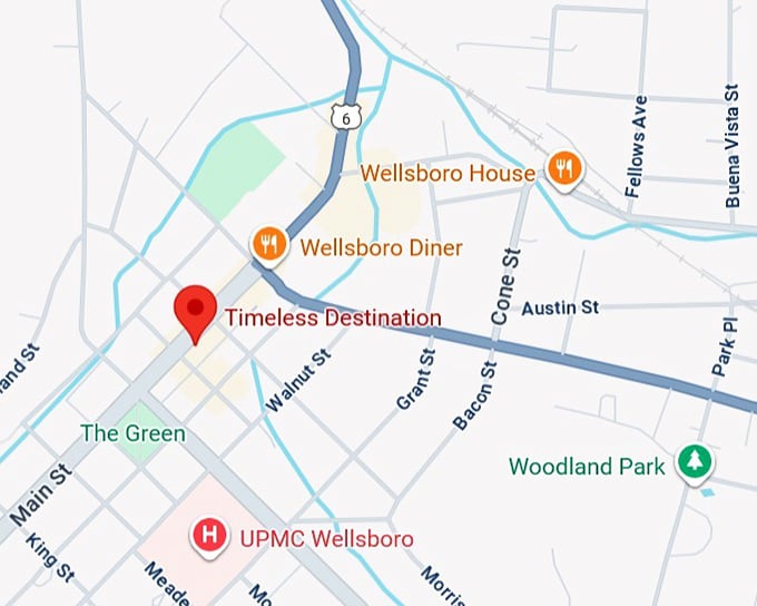 16. timeless destination map
