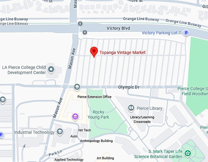 16. topanga vintage market map