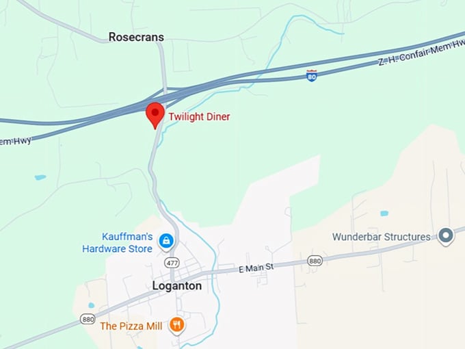 16. twilight diner map
