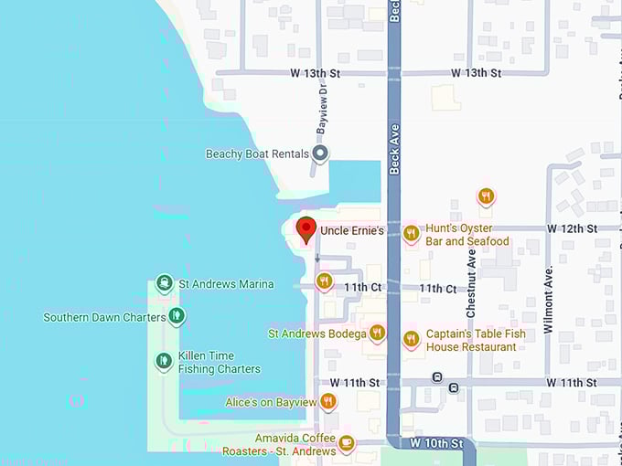16. uncle ernie's map