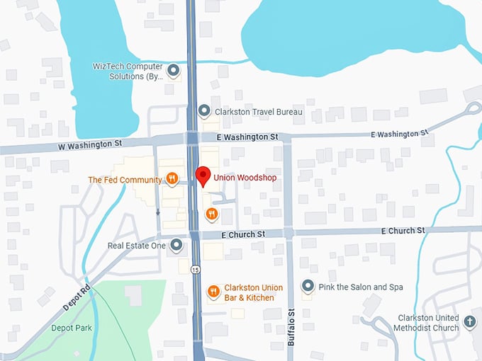 16. union woodshop map
