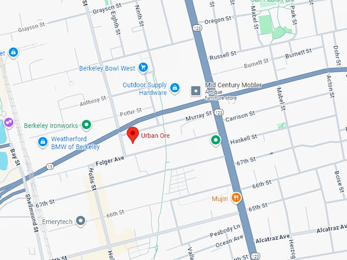 16. urban ore map
