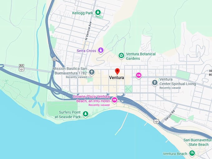 16. ventura map