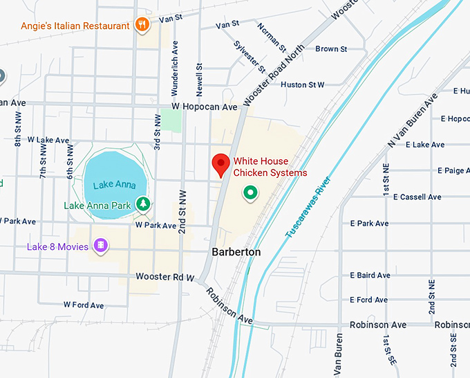 16. white house chicken systems inc map