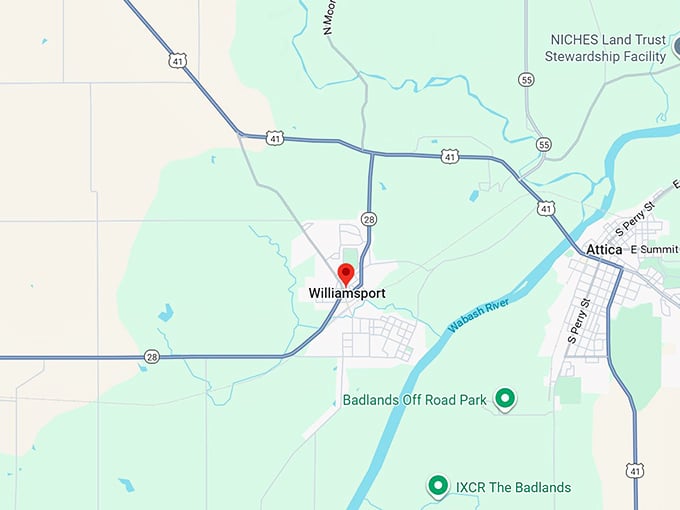 16. williamsport in map