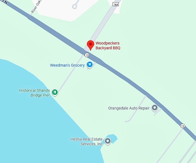 16. woodpeckers backyard bbq map
