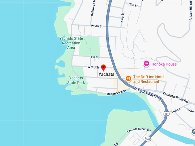 16. yachats map
