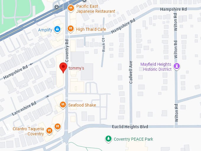 16. tommy's map