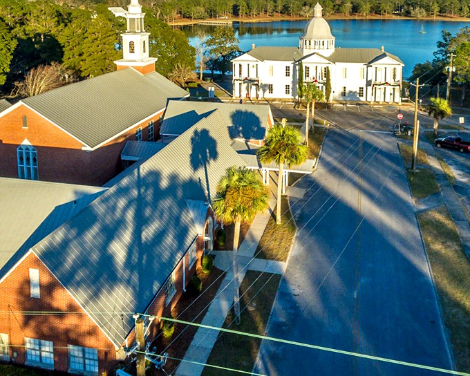 Victorian charm meets Florida sunshine – where your retirement dollars actually buy you waterfront views.