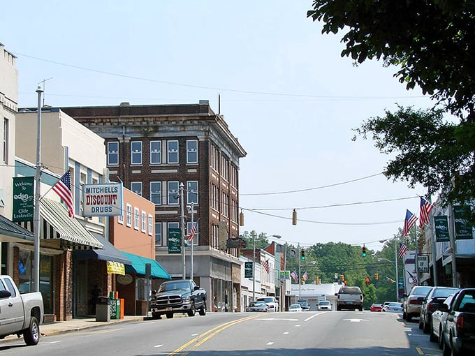 Eden's downtown streets whisper stories of simpler times when neighbors knew each other's names.