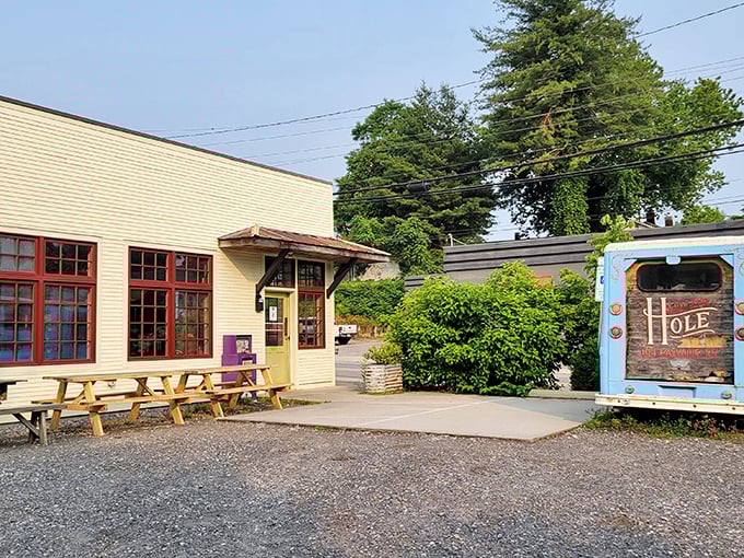 That yellow brick road leads to donut paradise, not Oz – and the journey's much sweeter. 