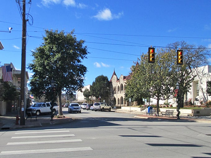 Downtown Kerrville's tree-lined streets whisper stories of simpler times when neighbors actually knew each other's names.