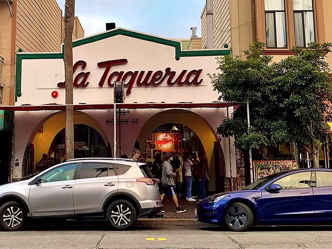 Look at that line wrapping around the corner - when locals queue up like this, you know magic awaits inside.