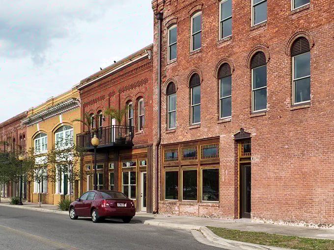 These brick beauties whisper tales of old Florida, where every storefront holds memories worth discovering.