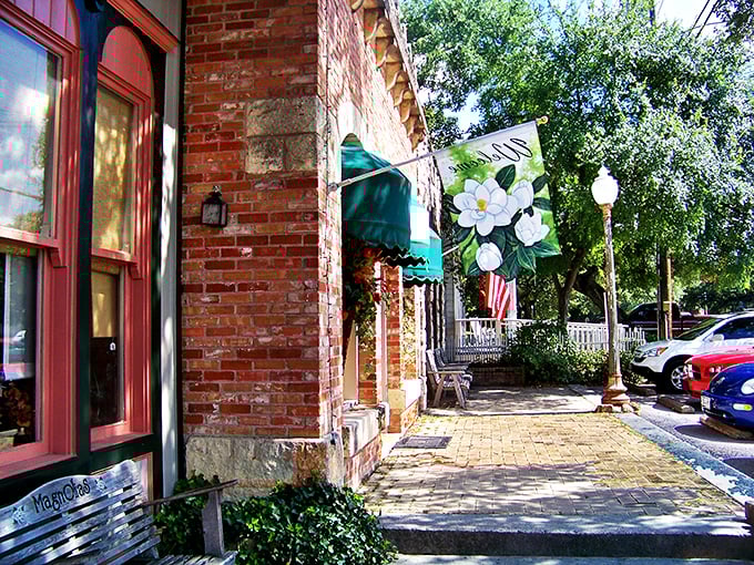 Salado's historic Main Street whispers stories of stagecoach days through every charming brick and stone.