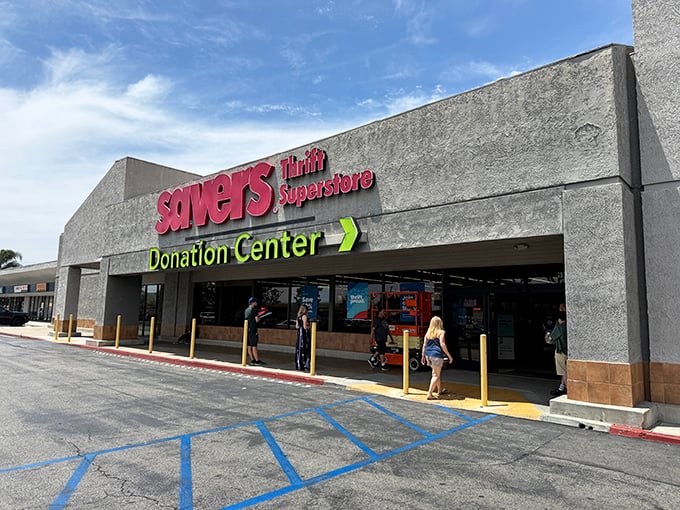 This Savers storefront promises treasure hunting adventures that would make any bargain hunter's heart skip a beat.