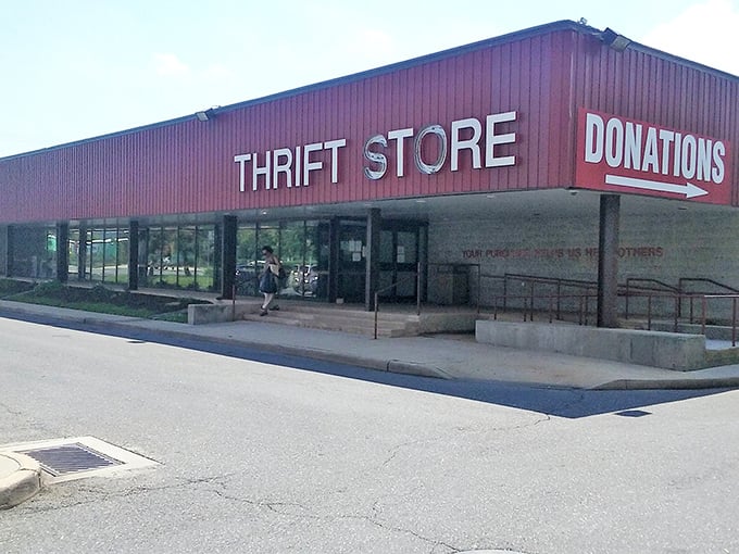 The Salvation Army Thrift Store in Wilmington welcomes treasure hunters with its massive warehouse-style building and convenient donation center.
