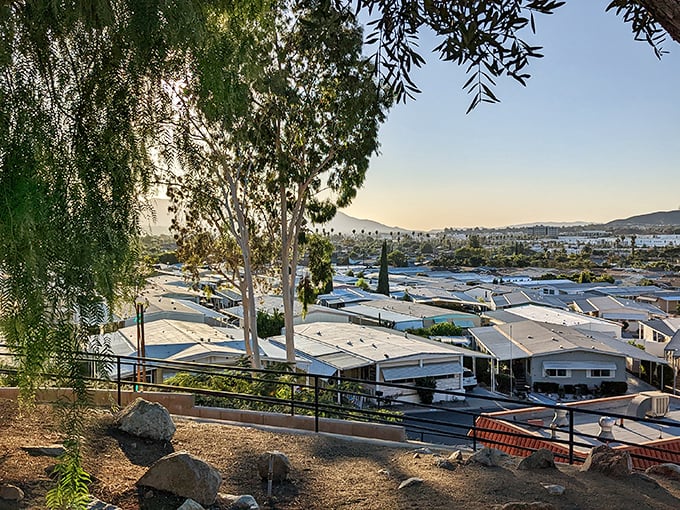 Rolling hills meet manufactured home dreams - where retirement budgets and California sunshine finally shake hands.