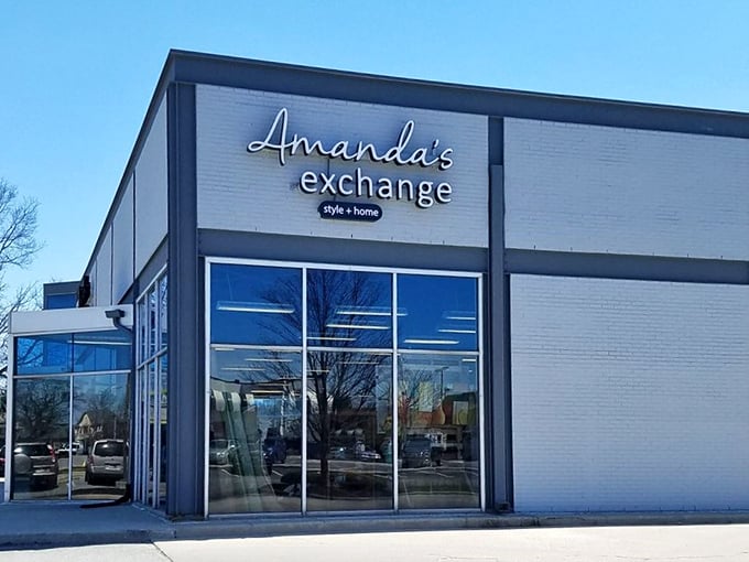 That sleek storefront whispers "come discover something amazing" – and your wallet will thank you later.