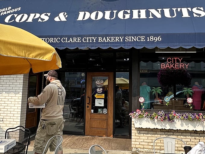 Where law enforcement meets baking perfection – this historic Clare bakery proves cops really do know their donuts!