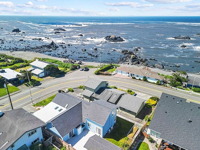When the fog rolls in, this coastal town feels like stepping into a maritime fairy tale.