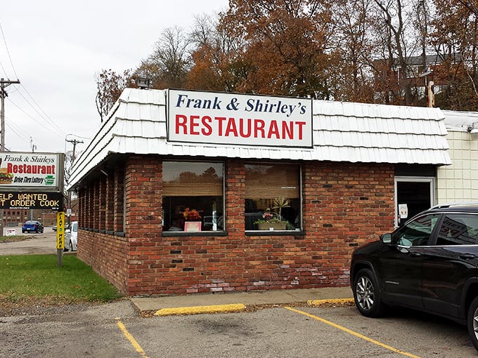 That classic white awning and red lettering – Frank & Shirley's is where Pittsburgh goes when the soul needs feeding as much as the stomach.