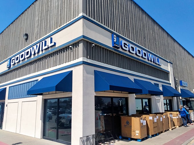 Fresh donations arrive daily at this thrift paradise, where yesterday's castoffs become tomorrow's cherished finds.