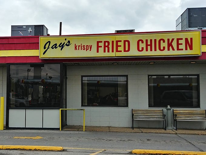 When your restaurant sign is this bold and proud, you know the chicken better deliver the goods.