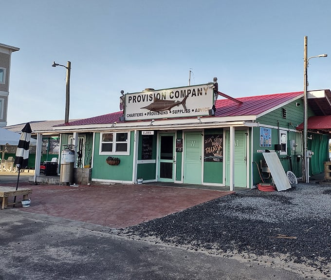 Sometimes the best treasures hide in plain sight, especially when they're painted seafoam green.