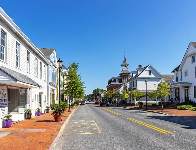 This Delaware gem sparkles with small-town magic where every storefront tells a story worth discovering.