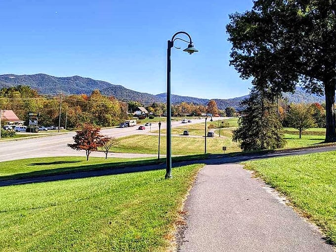 Small-town streets where neighbors still wave and your biggest decision is which trail to hike.