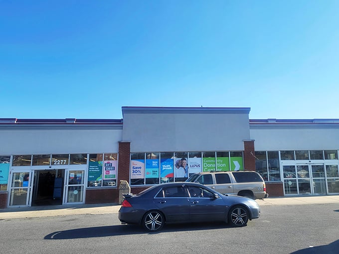 Here's where shopping dreams meet reality - a sprawling thrift paradise that could easily swallow your entire Saturday afternoon.